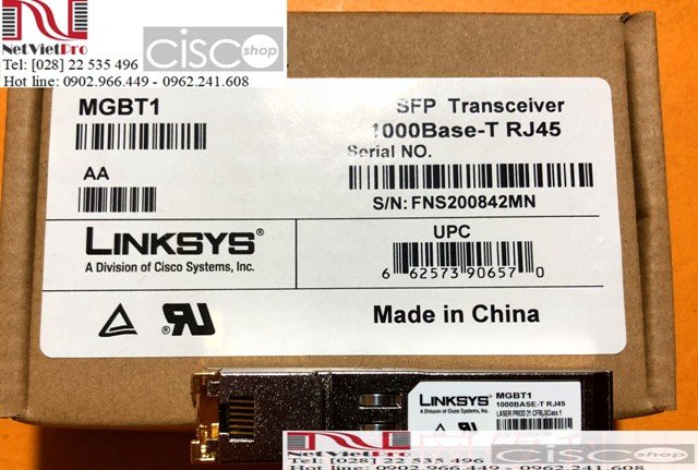 Module đồng Cisco MGBT1 - CiscoShop.vn